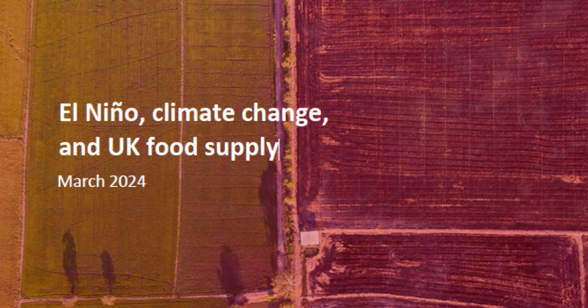 Energy & Climate Intelligence Unit | El Niño, climate change, and UK…
